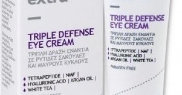 PANTHENOL EXTRA TRIPLE DEFENSE EYE CREAM ΚΡΕΜΑ ΜΑΤΙΩΝ 25ml