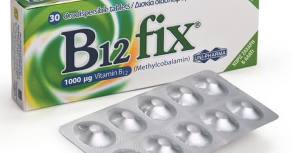 UNIPHARMA B12 FIX 1000μg 30tabs